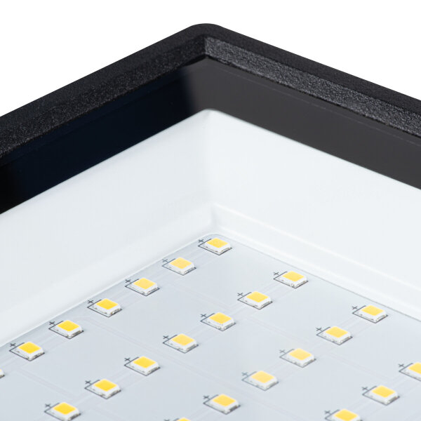 LED Strahler für den Außenbereich in schwarz, 100W, 9500lm, neutralwe ...