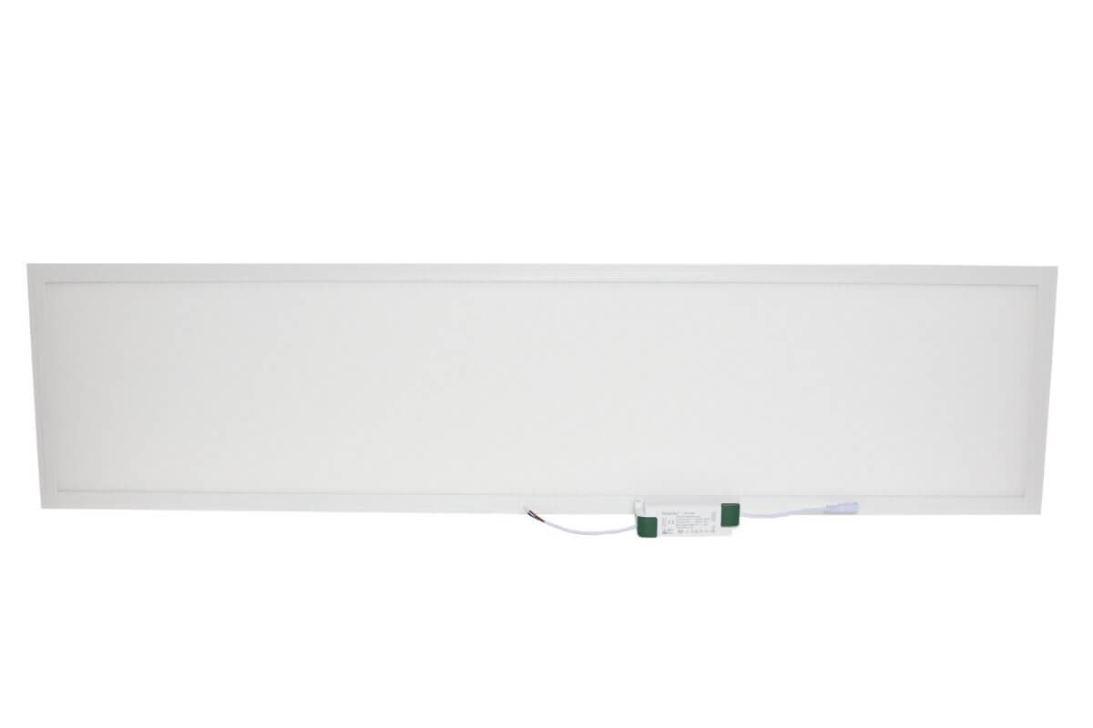 LECOM LED Panel 120 x 30 cm CRI >80 3.200 Lumen 40 Watt Lichtfarbe wä ...
